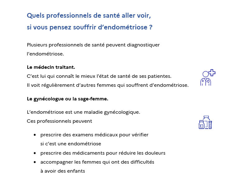 [Fiche FALC] Quels professionnels de santé aller voir, si vous pensez ...
